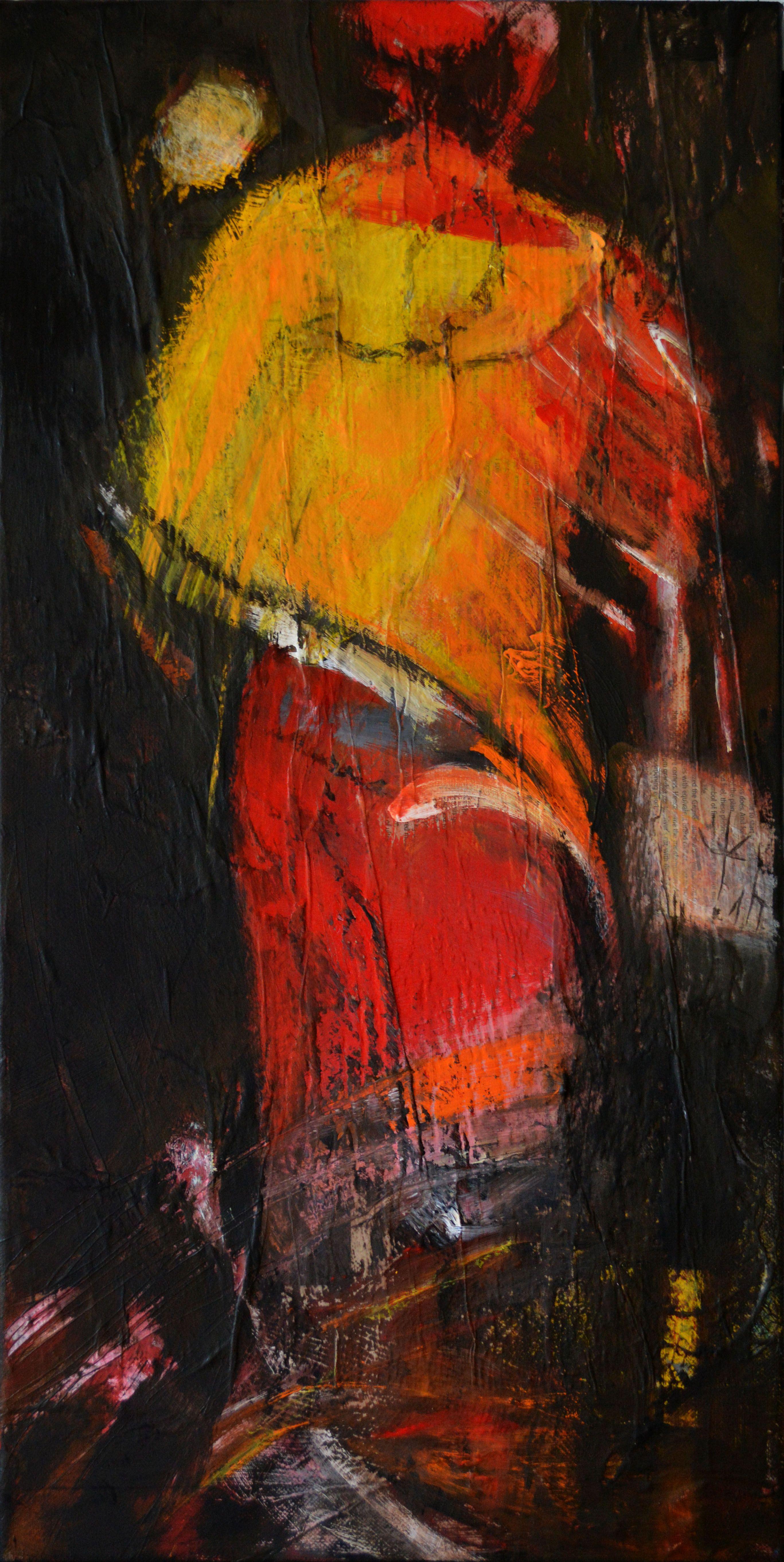 Therese Lydia Joseph - Homeward Bound, Painting, Acrylic on Canvas For ...