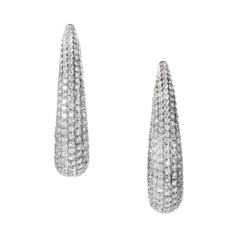 Louis Vuitton Oversized Citrine Gold Hoop Earrings at 1stDibs