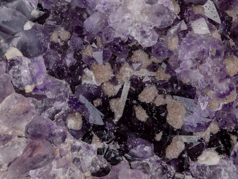 Thick Deep Purple Slice with Snowballs For Sale at 1stDibs