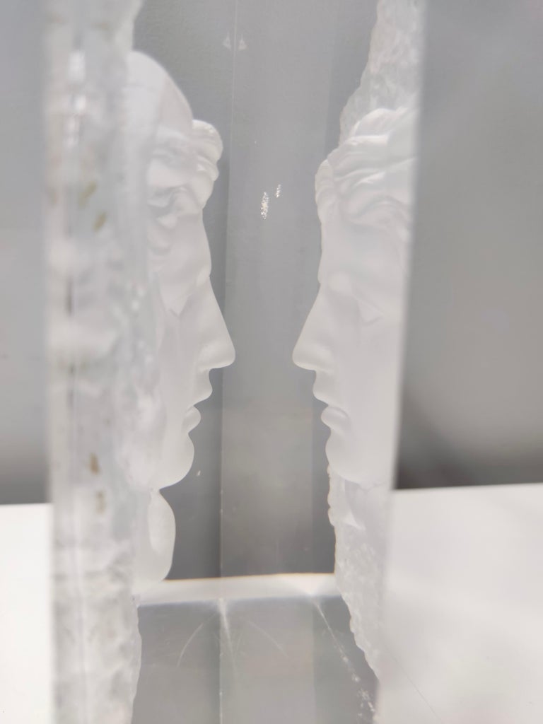 Thick Transparent Plexiglass Decorative Panel with Gorgon by Versace ...