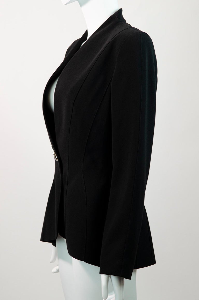 THIERRY MUGLER 2000s Vintage Dramatic Hourglass Blazer at 1stDibs