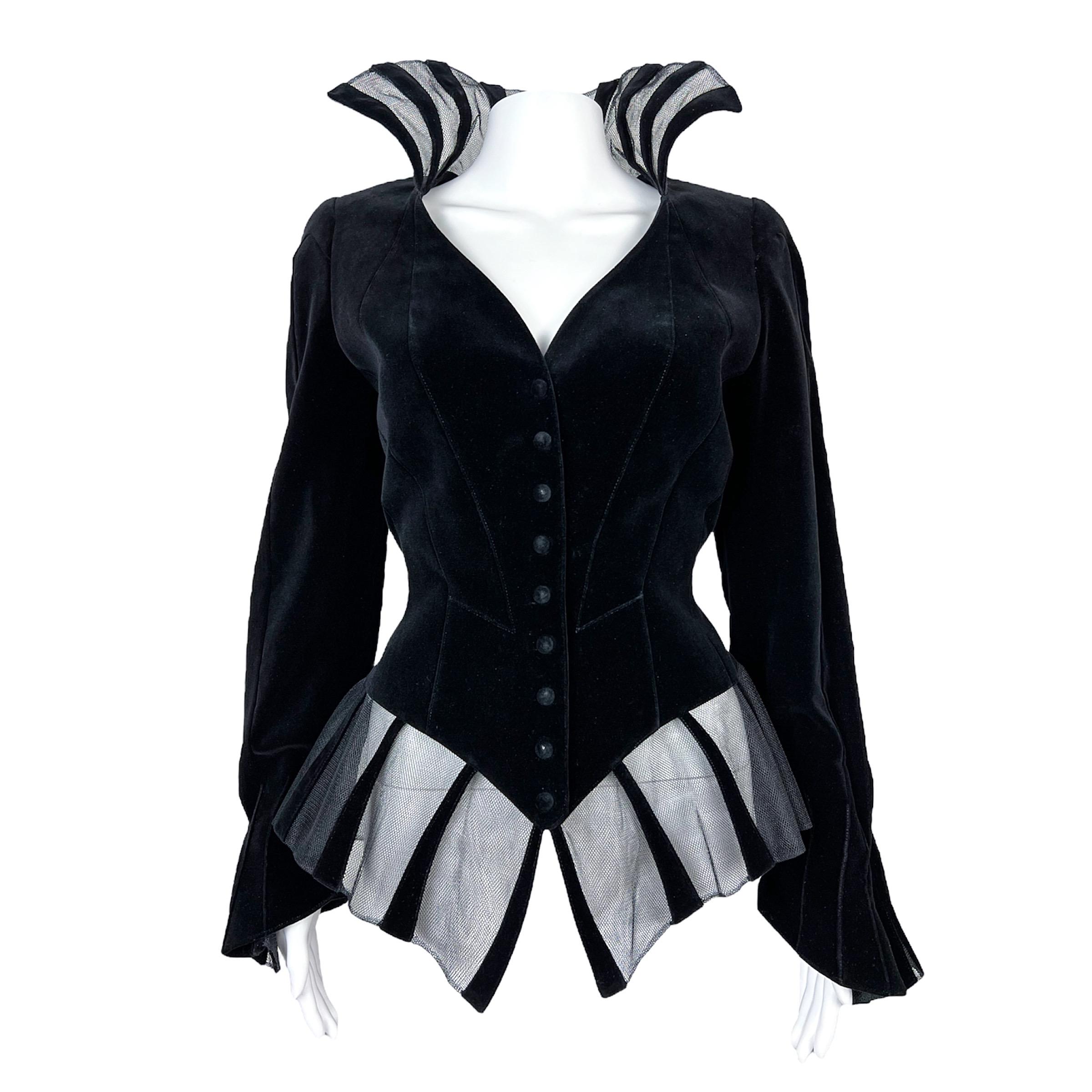 Thierry Mugler 90s Blazer For Sale at 1stDibs