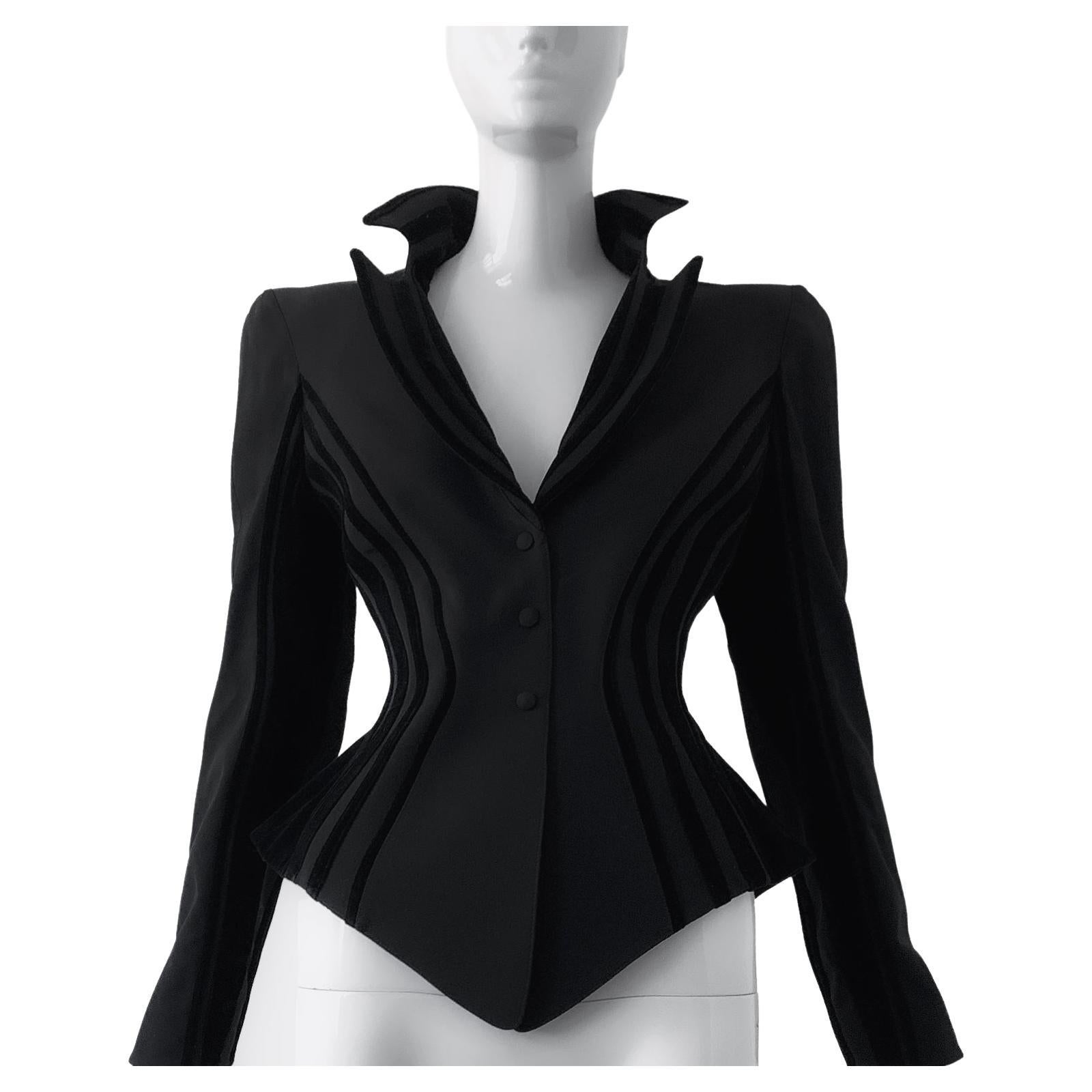 Vintage Thierry Mugler Jacket at 1stDibs