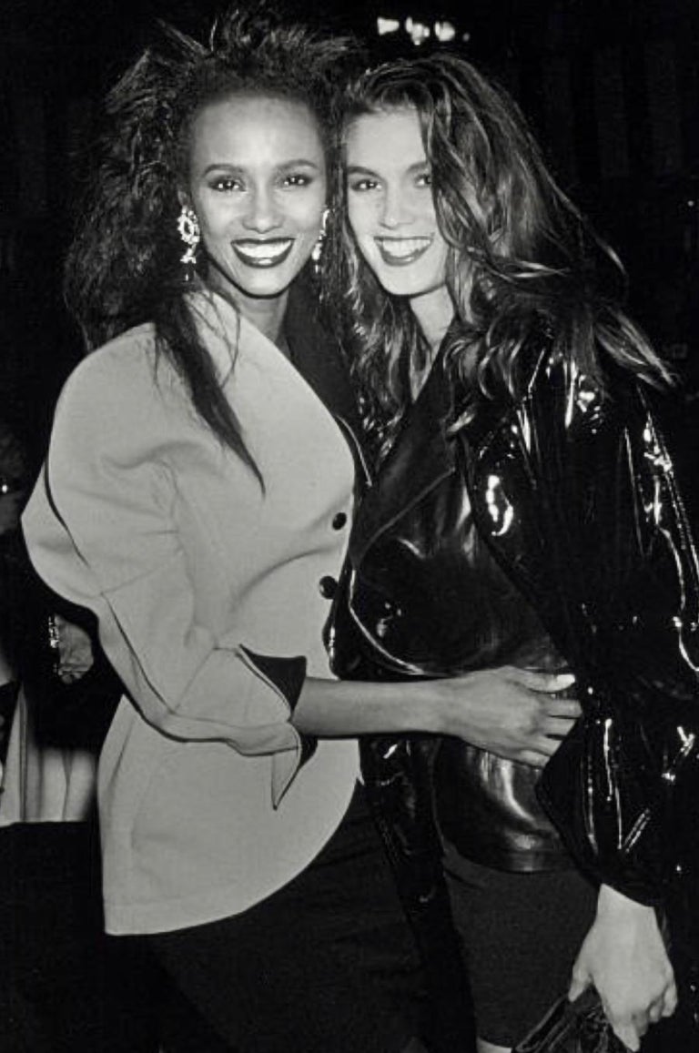 Thierry Mugler Sculptural Lavender Jacket FW1989 Dramatic Iman Purple ...