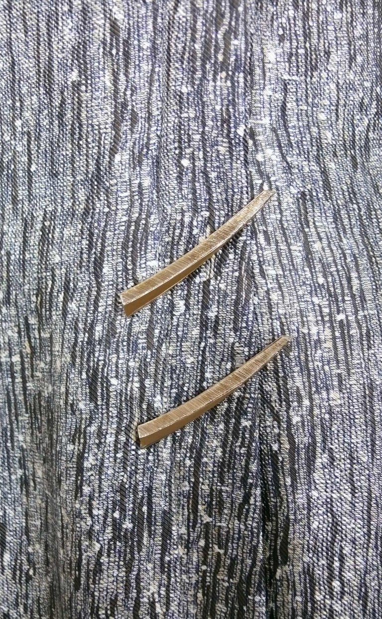 Thierry Mugler Vintage Heather Braunes Seiden-Bustierkleid mit ...