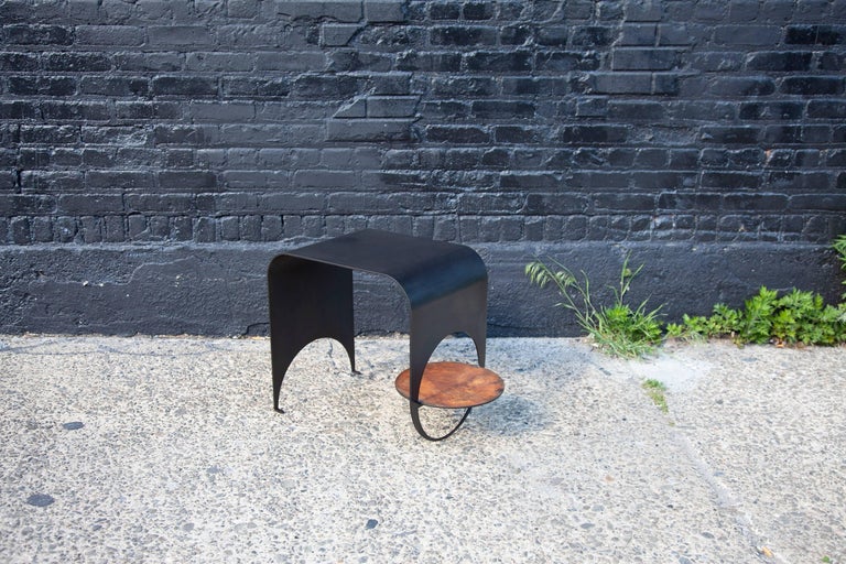 Thin Table 1 in Contemporary Blackened Steel and Oxidized Steel For ...
