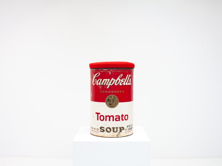 Think Big! NYC, Oversized Campbells Soup Can Stool, Dated 1986 For Sale ...