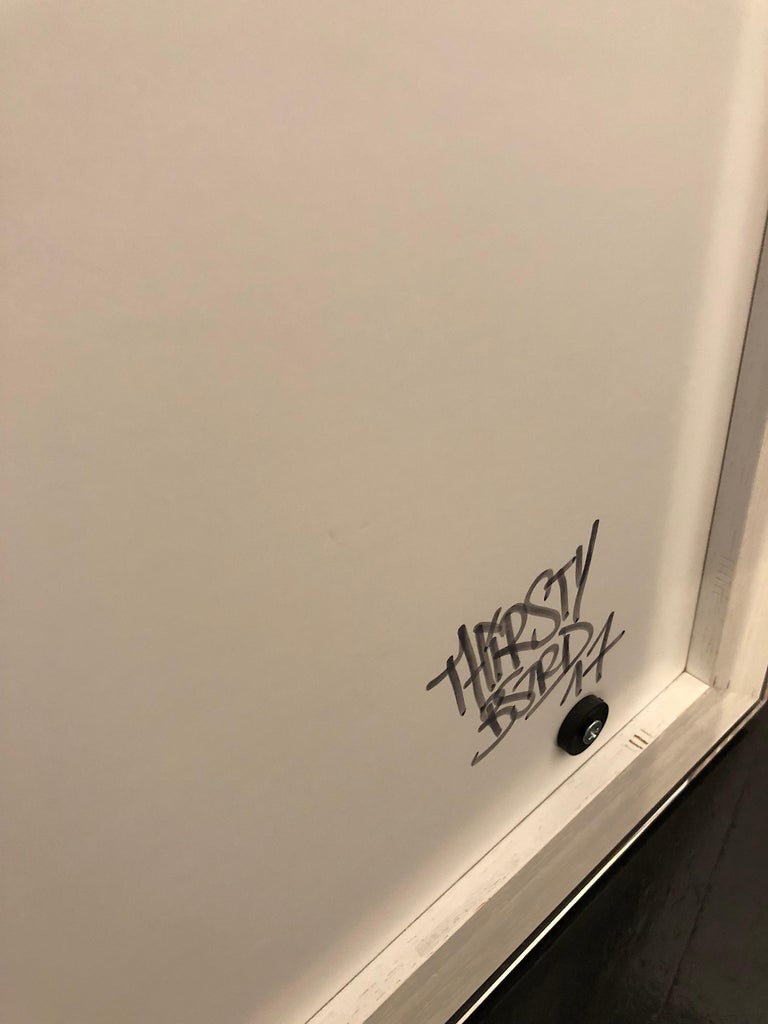 Thirsty Bstrd - Thirsty Bstrd - "In Case of Bankruptcy - Banksy Girl with Umbrella" at 1stDibs