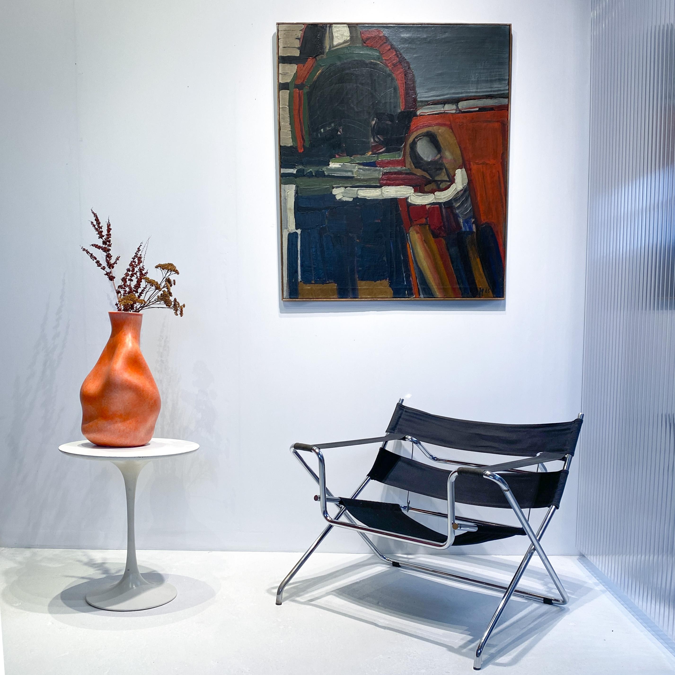 "This Is How They Dance Overthere II" Large Abstract Painting, Dutch ...