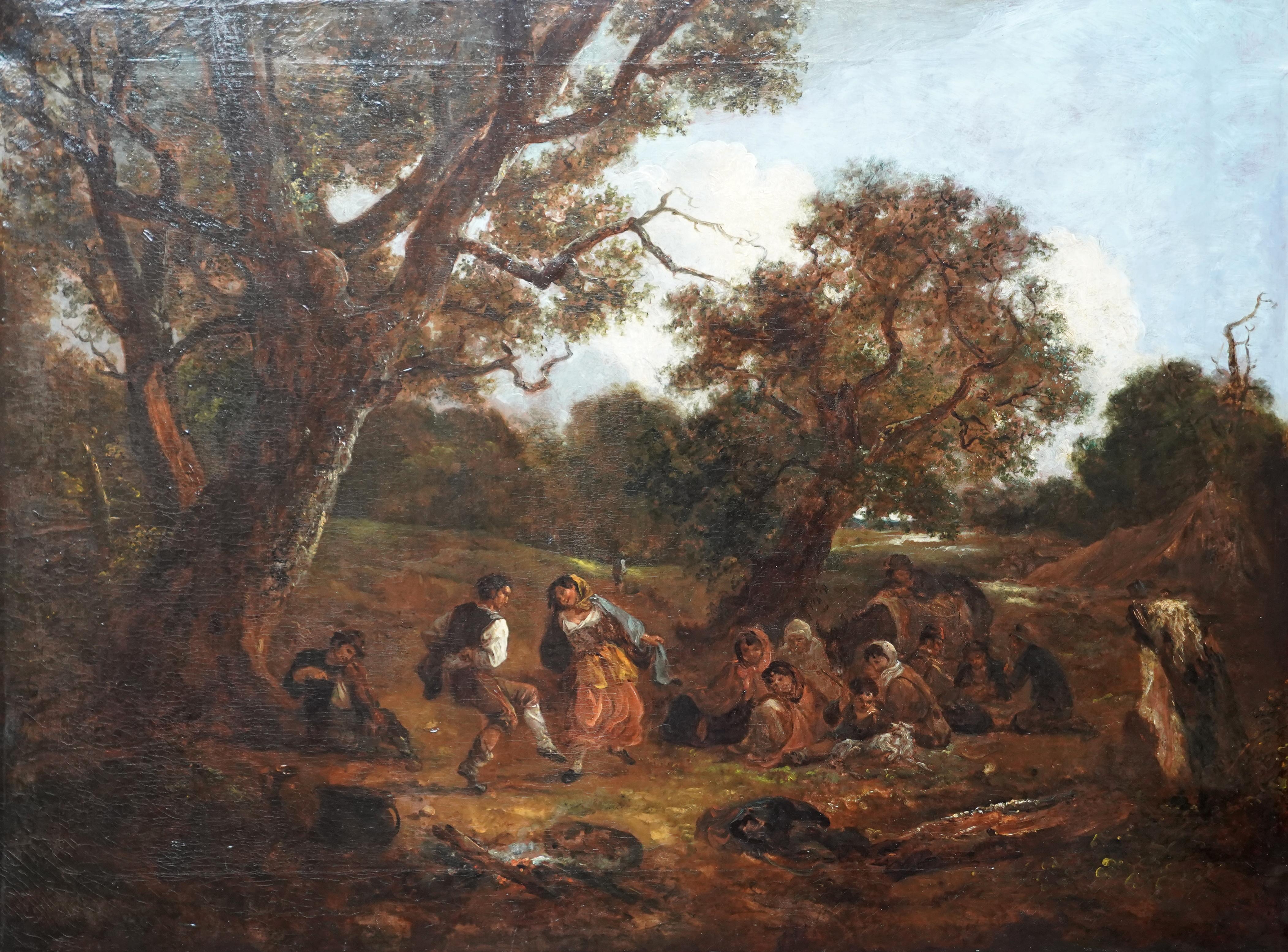 Thomas Baker of Bath - Dancers in a Landscape - British 19thC art ...