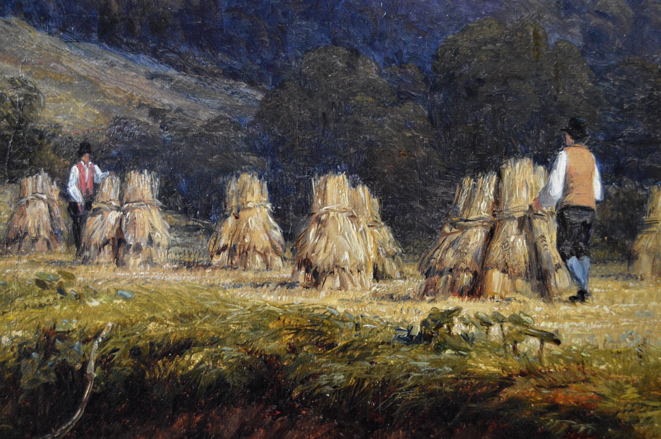 Thomas Baker of Leamington - 19th Century landscape oil painting of a ...