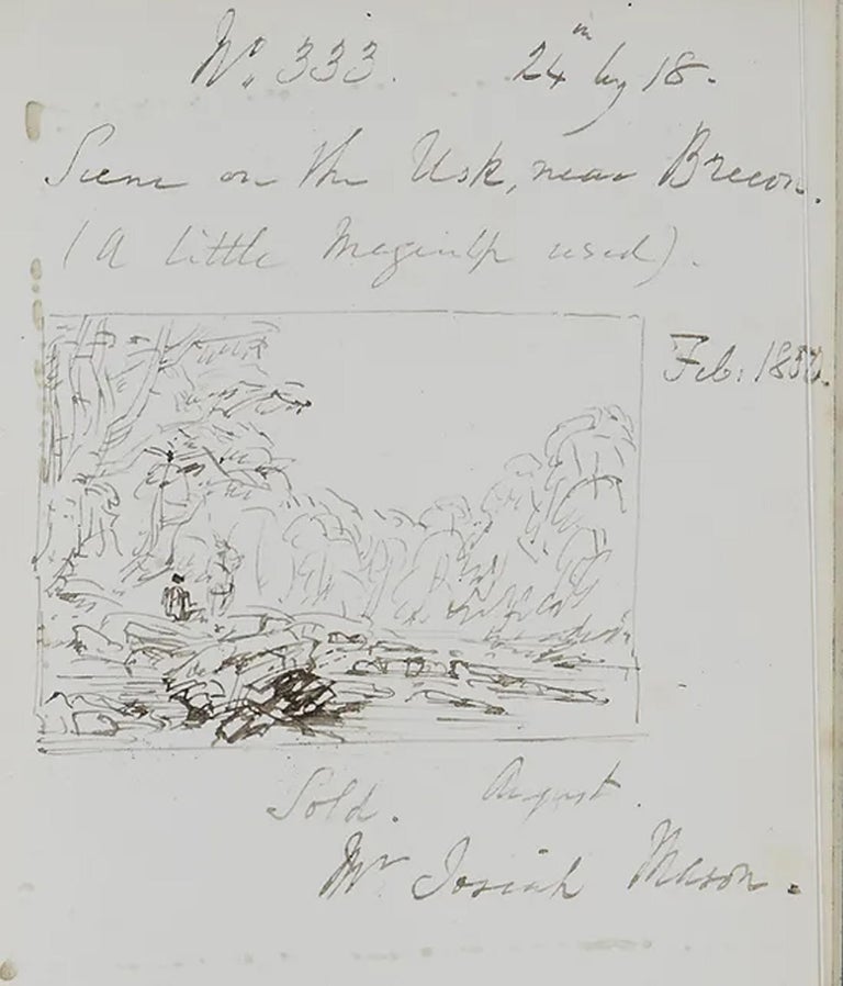 Thomas Baker of Leamington - 19th Century landscape oil painting of ...