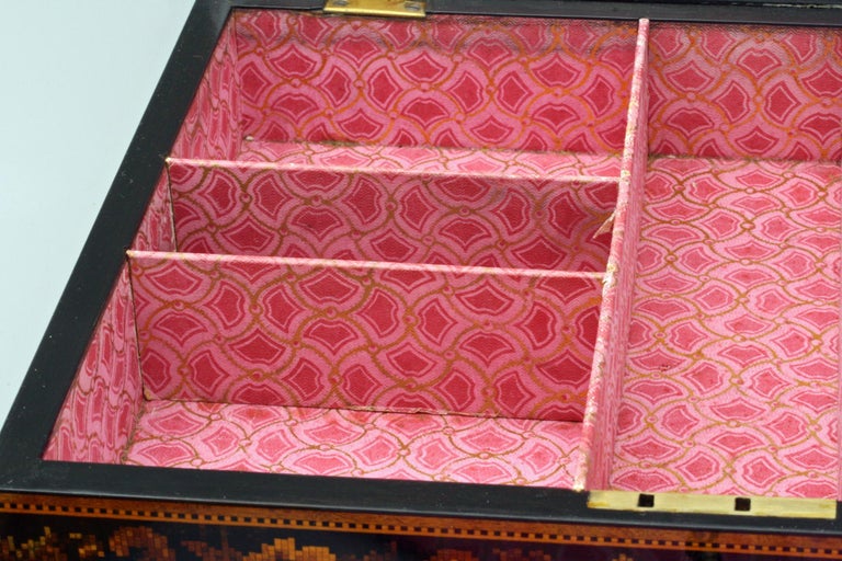Thomas Barton Exceptional Tunbridge Ware Wooden Box, 19th Century at ...
