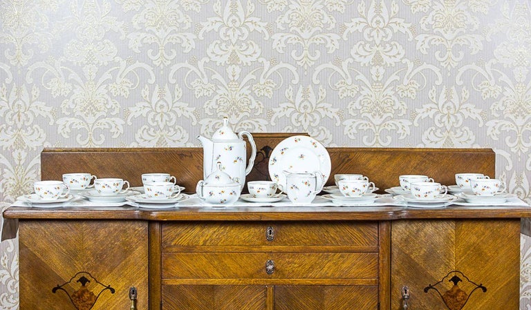 Thomas Bavaria Art Deco Porcelain Service for 12 People, Circa 1908 ...