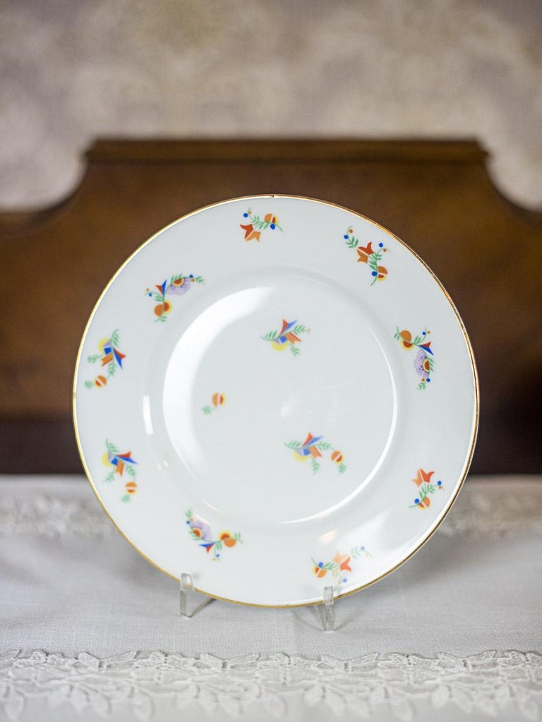 Thomas Bavaria Art Deco Porcelain Service for 12 People, Circa 1908 ...