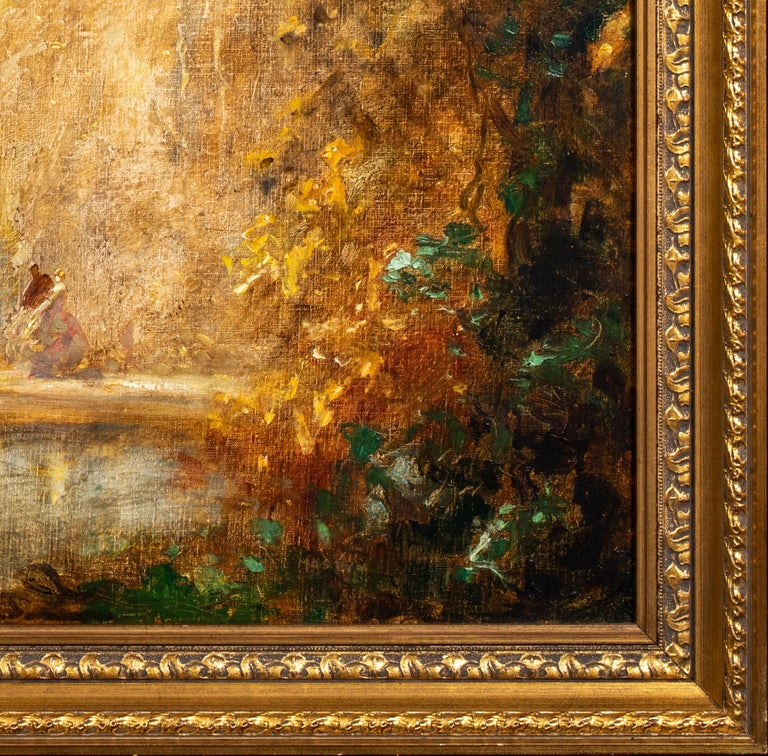 Thomas Edwin Mostyn - An Enchanted Garden At Sunset, 19th Century by Thomas Edwin MOSTYN (1864 ...