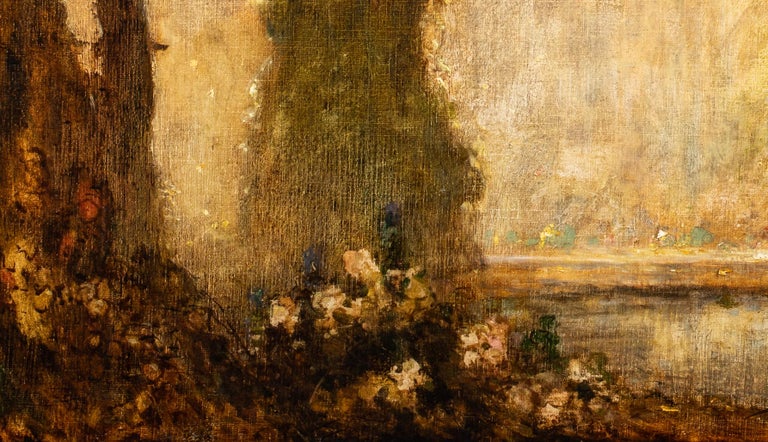 Thomas Edwin Mostyn - An Enchanted Garden At Sunset, 19th Century by ...