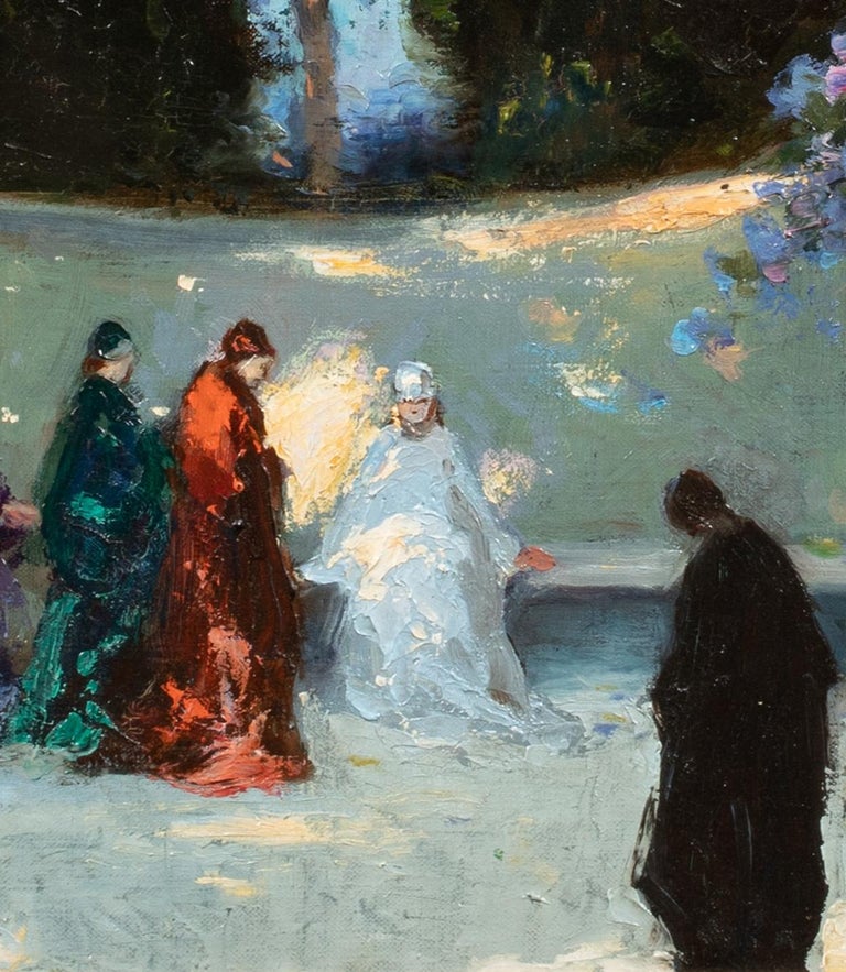Thomas Edwin Mostyn - The Audience, circa 1900 For Sale at 1stDibs