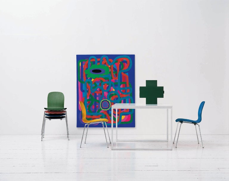 Thomas Eriksson Cross Cabinet in Red Glossy Metal for Cappellini For ...