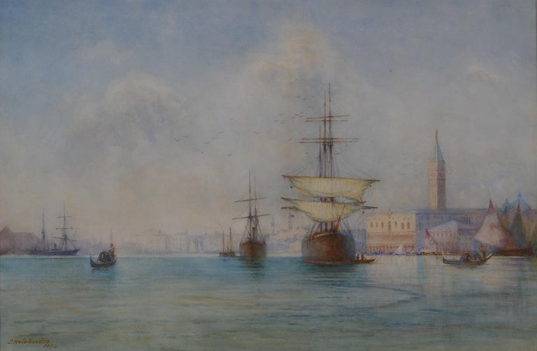 Thomas Hale Sanders - "The Lagoon, Venice" For Sale at 1stDibs