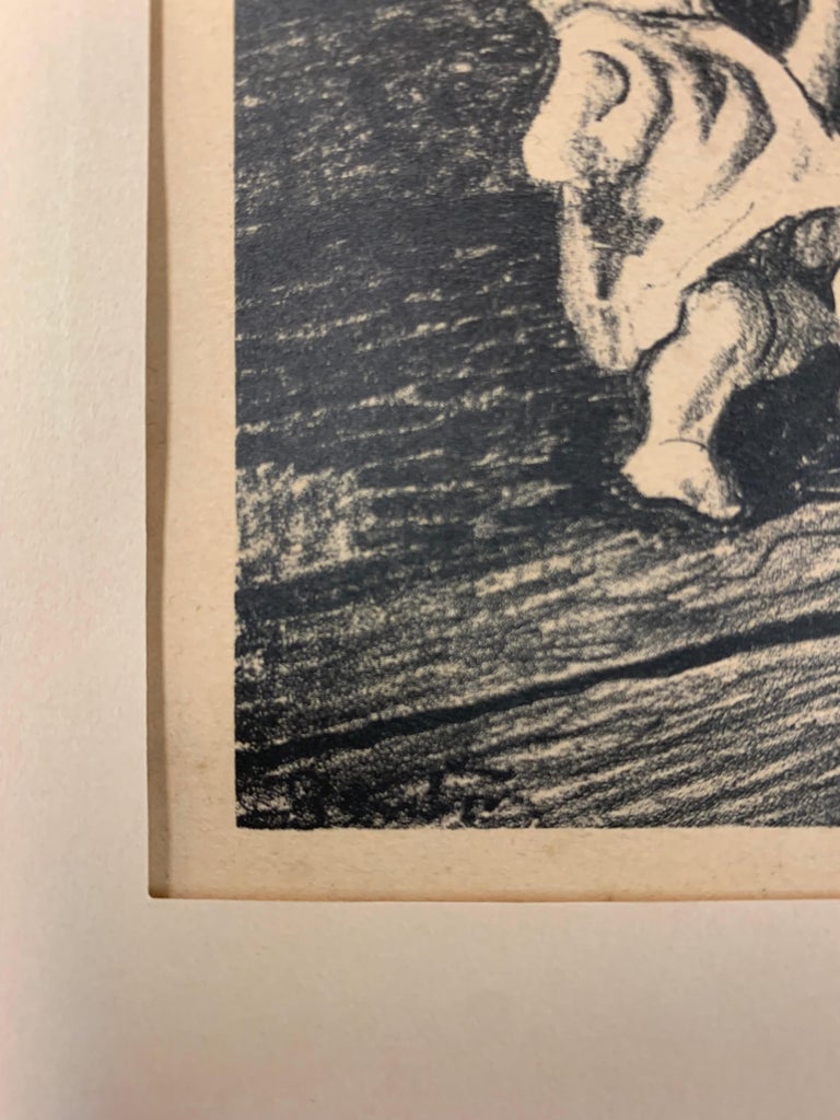 Thomas Hart Benton - Music Lesson, American Realism Original Lithograph ...