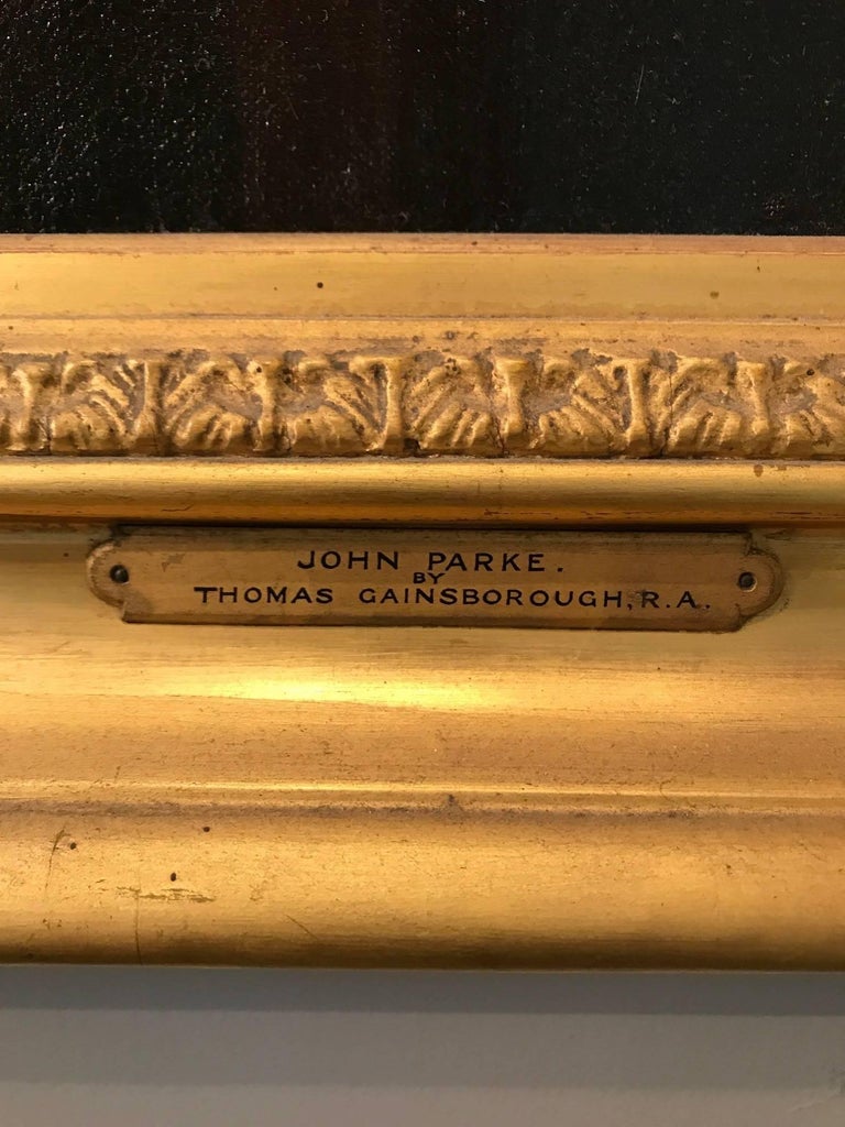 Thomas Hickey - Oil Painting Portrait of the oboist John Parke (1745 ...