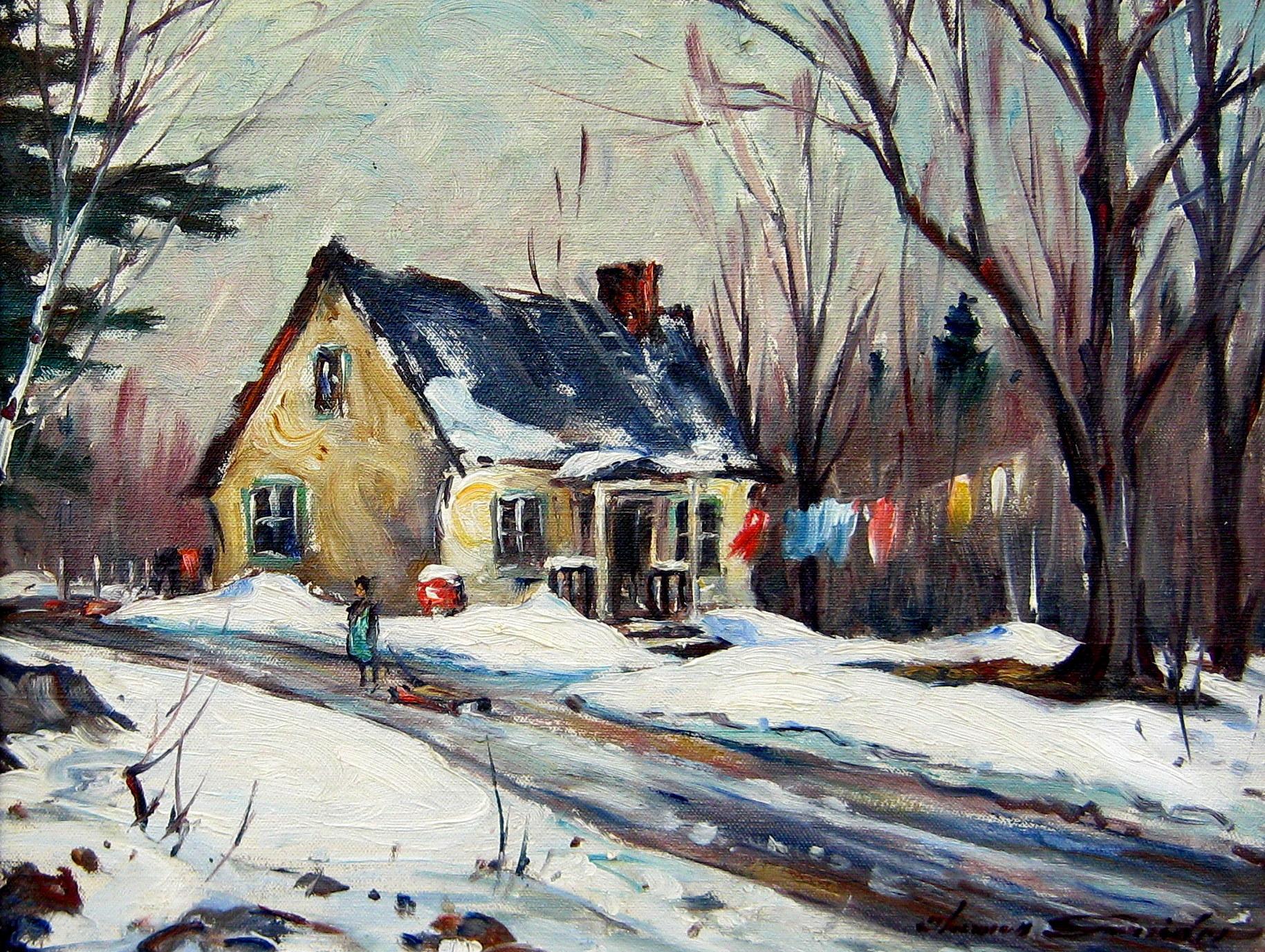 Canadian Art Quebec - 954 For Sale on 1stDibs