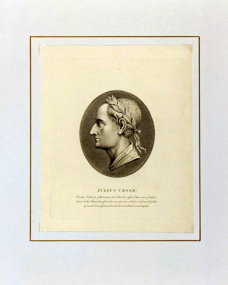 Thomas Holloway - Copper Engraving - Julius Caesar For Sale at 1stDibs
