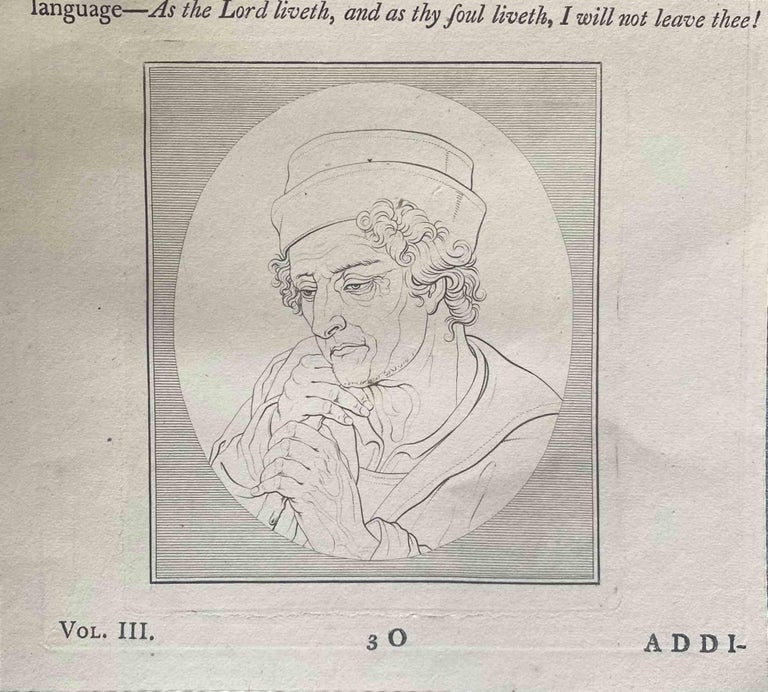 Thomas Holloway - Jesus - Original Etching by Thomas Holloway - 1810 ...