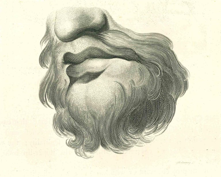 Thomas Holloway - Lips Portrait - Original Etching by Thomas Holloway ...