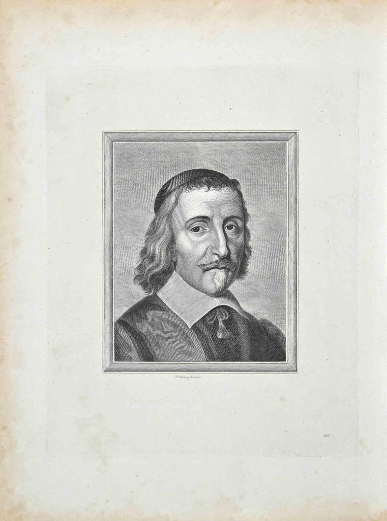 Thomas Holloway - Portrait of Man - Original Etching by Thomas Holloway ...