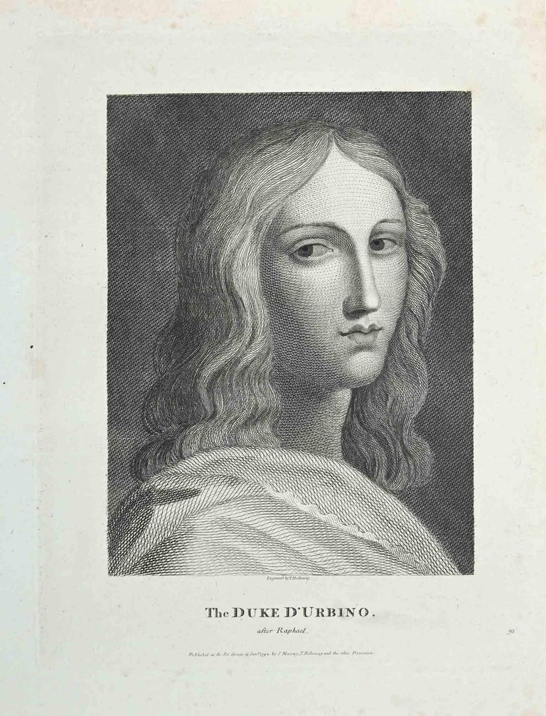 Thomas Holloway - Portrait of the Duke D''Urbino - Original Etching by ...