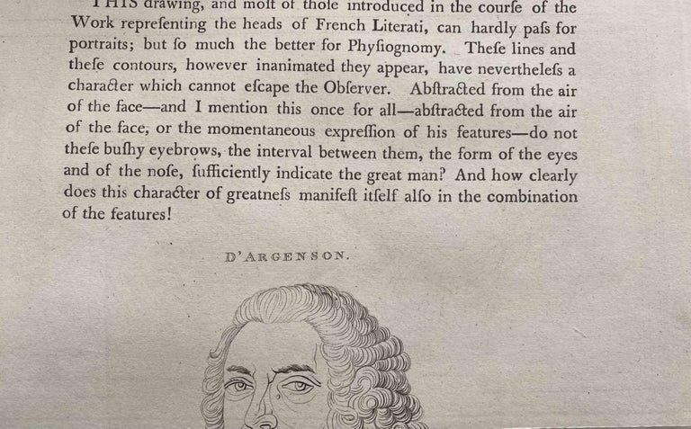 Thomas Holloway - Portrait of Voisin and Henault - Original Etching by ...