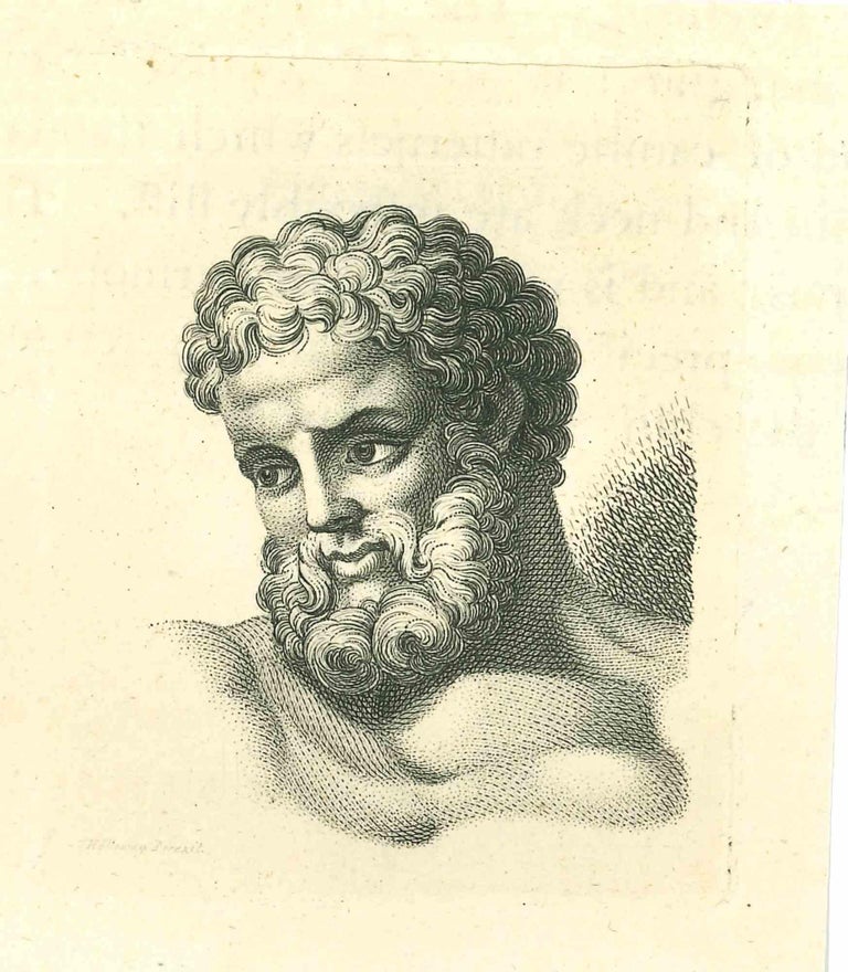 Thomas Holloway - Portrait - Original Etching by Thomas Holloway - 1810 ...