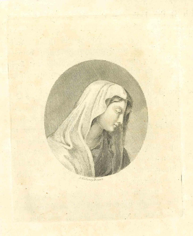 Thomas Holloway - Portrait - Original Etching by Thomas Holloway - 1810 ...