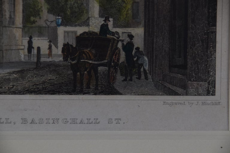 Thomas Hosmer Shepherd - Three 19th C. Hand Colored Engravings of ...