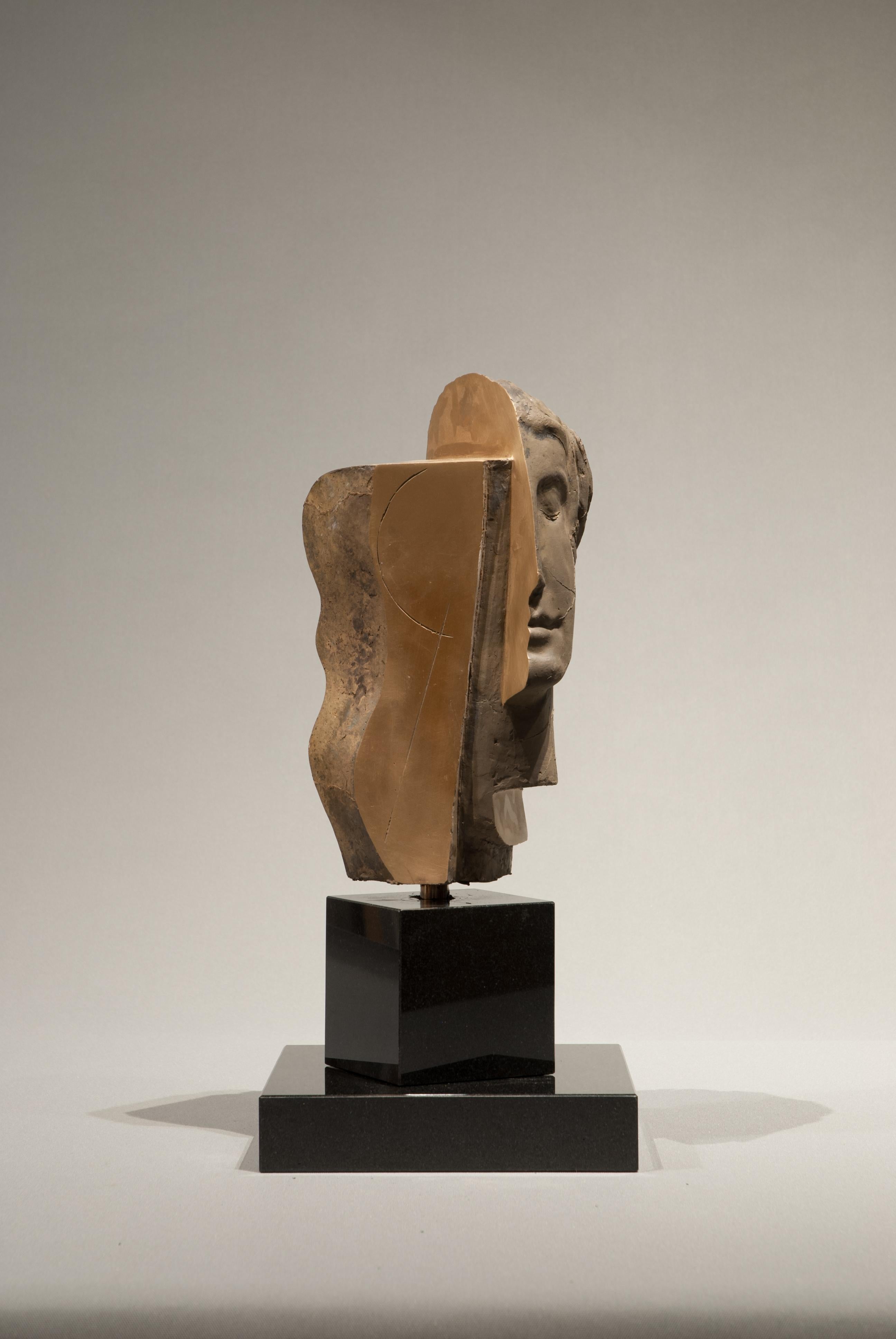 Thomas Junghans - Beginn der Weisheit Bronze Sculpture Head Figurative Abstract - In Stock at ...
