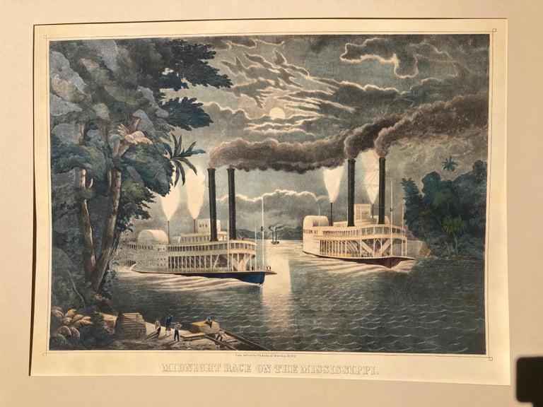 Thomas Kelly - MIDNIGHT RACE ON THE MISSISSIPPI - Very Rare American ...