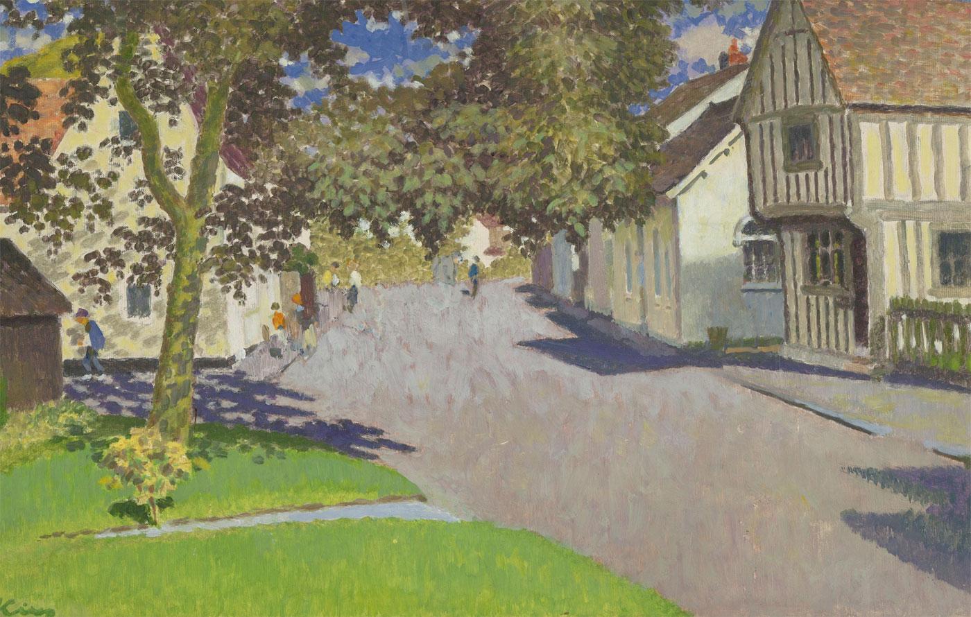 Thomas King - Thomas King - 20th Century Oil, View Down Swan Street ...