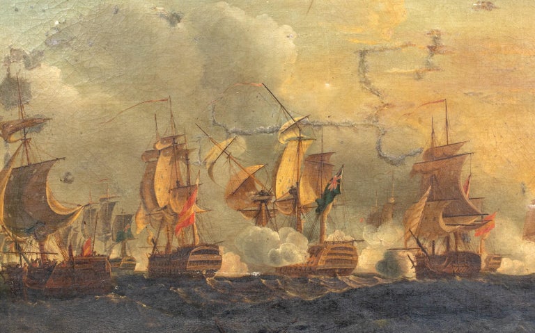 The Battle of Cape St Vincent, Anglo-Spanish War, 1797 For Sale at 1stDibs