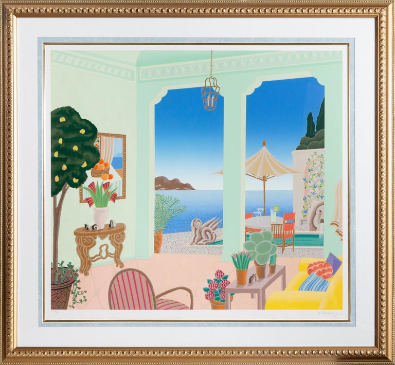 Thomas McKnight - La Jolla, Framed Silkscreen by Thomas McKnight For ...