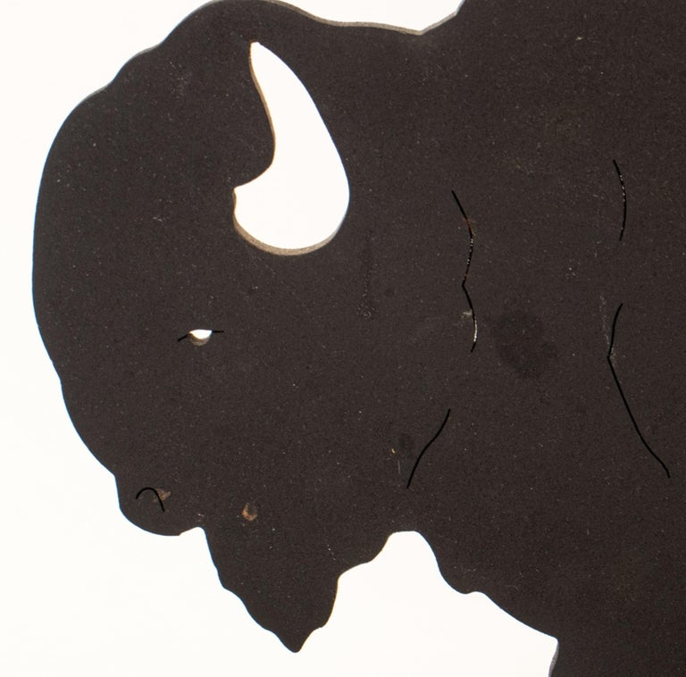 Thomas Molesworth Style Buffalo Lamp For Sale at 1stDibs