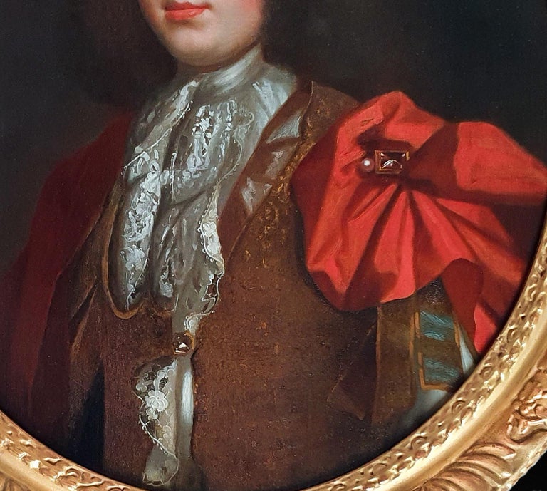 Thomas Murray - Portrait of a Gentleman, Signed, Fine Carve Gilded ...