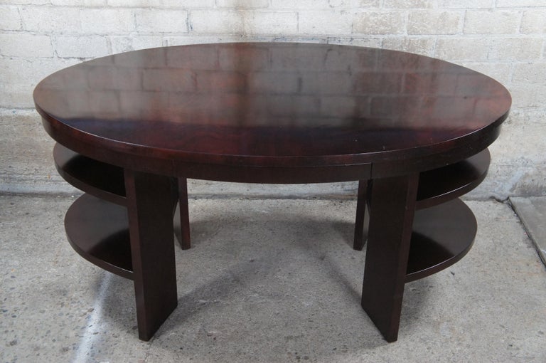 Thomas O'Brien for Hickory Chair Modern Mahogany Library Table or Desk ...