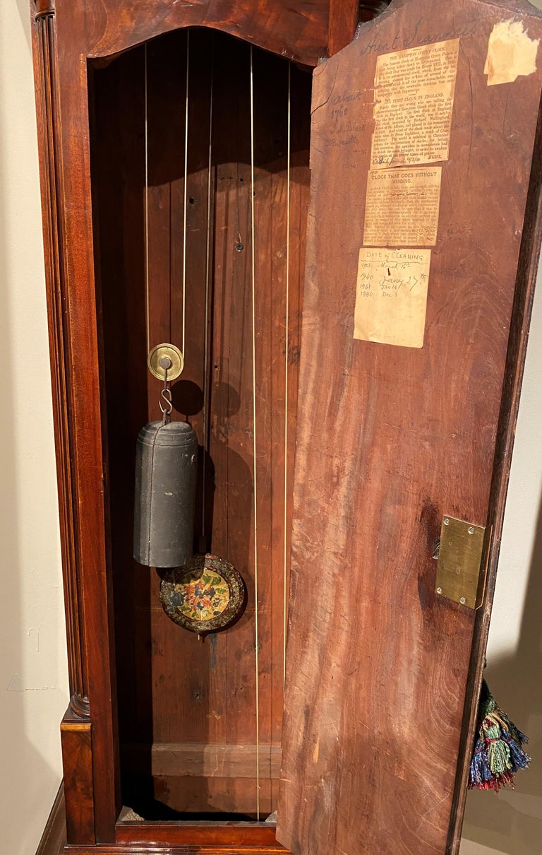 Thomas Pringle Mahogany Case 8-Day Tall Clock, Dalkeith, Scotland ...