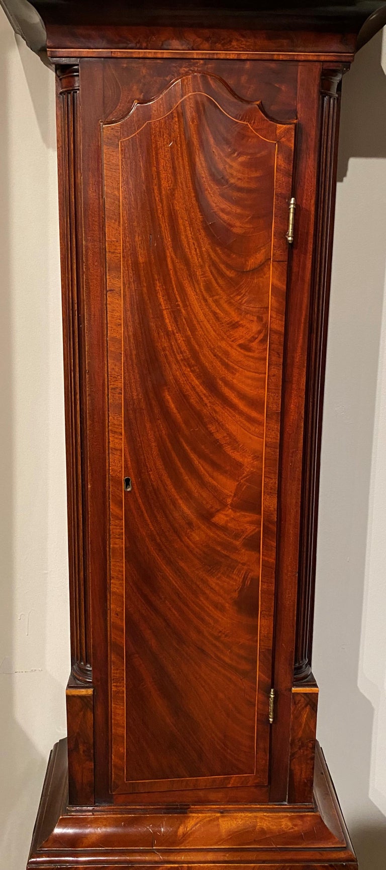 Thomas Pringle Mahogany Case 8-Day Tall Clock, Dalkeith, Scotland ...