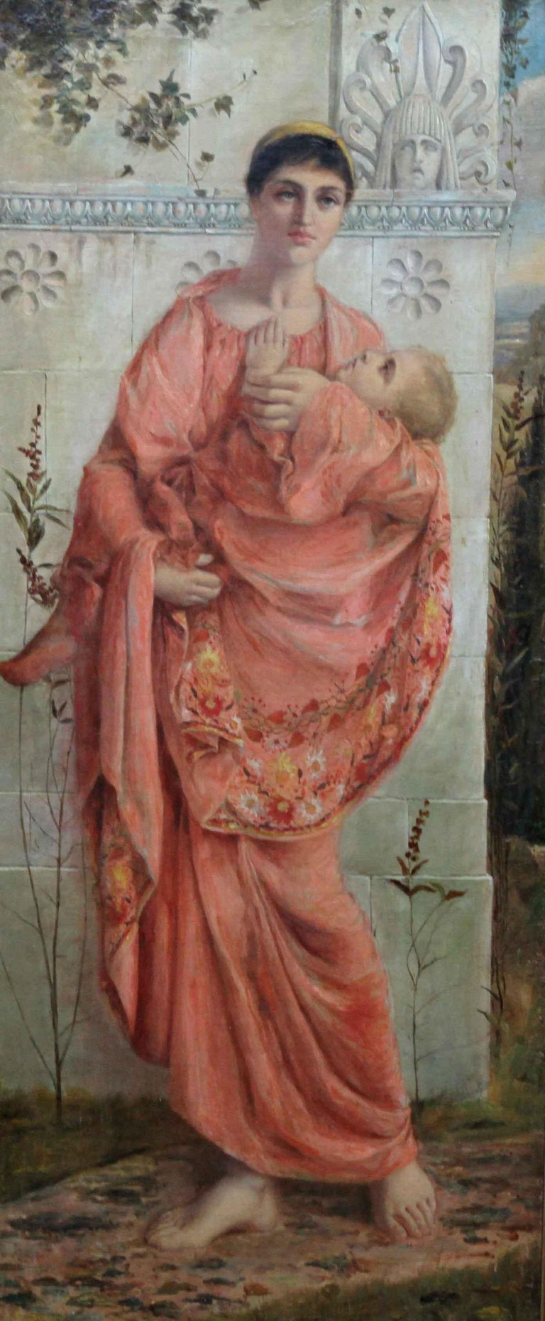 Thomas Ralph Spence - Classical Mother and Child - British art 19thC ...