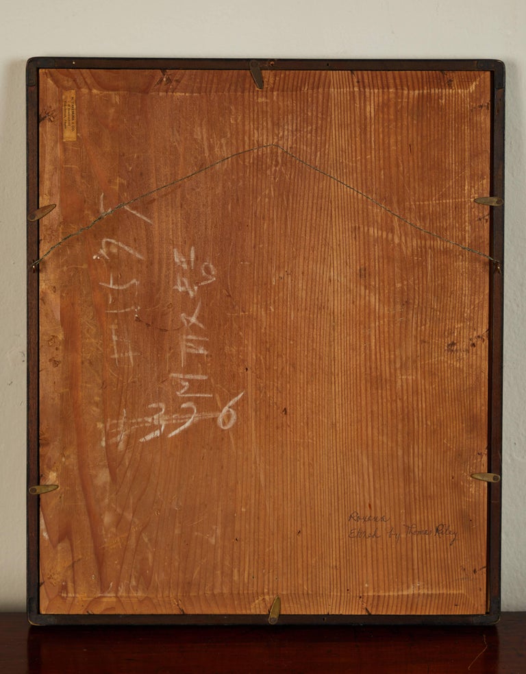 Thomas Riley "Roxanne" Signed Etching For Sale at 1stDibs