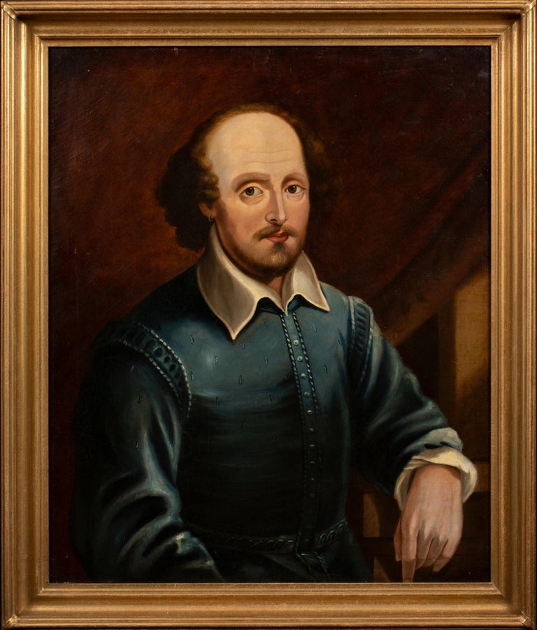 Thomas Spinks - Portrait Of William Shakespeare (1564-1616), 19th ...