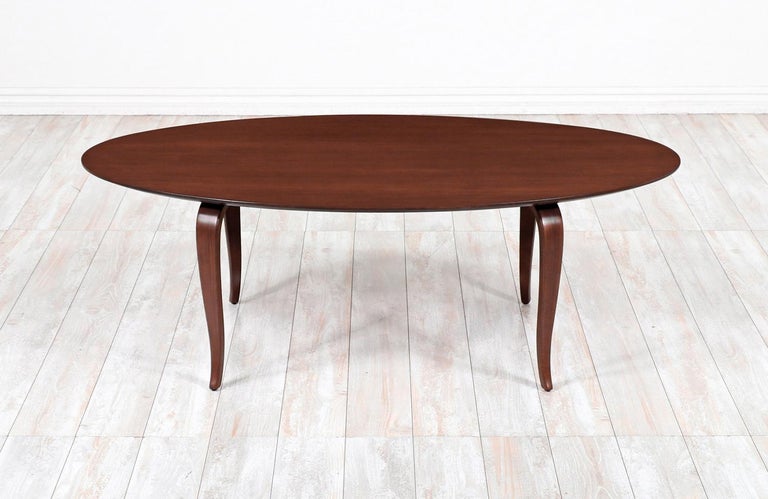 Thomas Stender Surfboard Oval Coffee Table for Sigma For Sale at 1stDibs